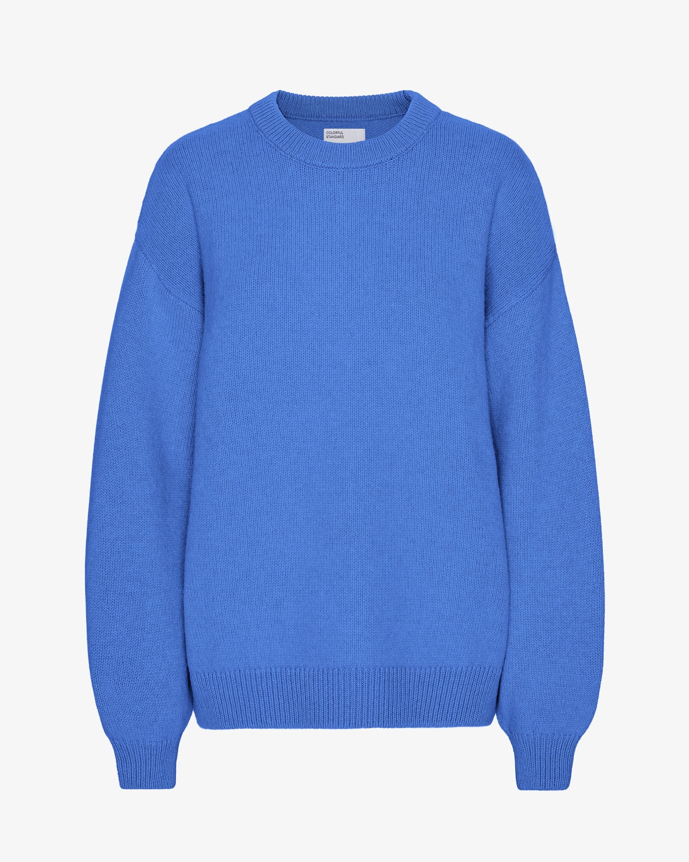 Oversized Merino Wool Crew - Pacific Blue – Colorful Standard