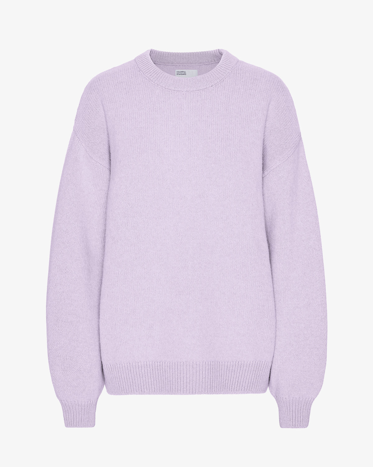 Oversized Merino Wool Crew - Soft Lavender – Colorful Standard