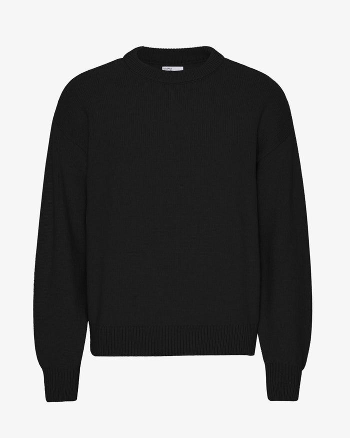 Oversized Merino Wool Crew - Deep Black – Colorful Standard