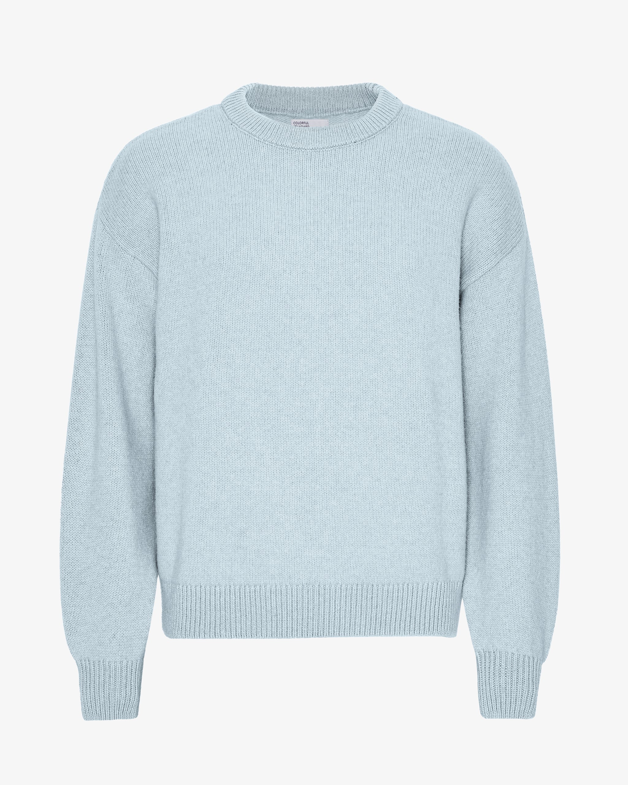 Oversized Merino Wool Crew - Polar Blue – Colorful Standard