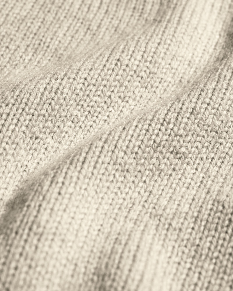 Oversized Merino Wool Crew - Ivory White – Colorful Standard