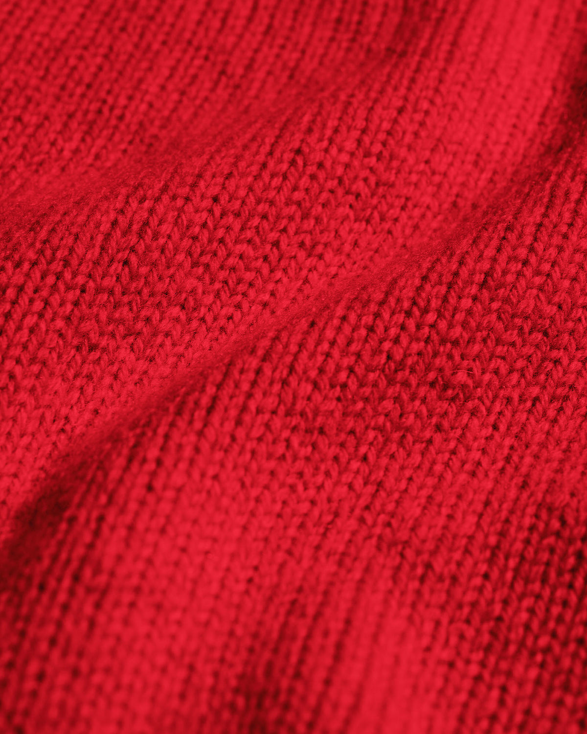 Oversized Merino Wool Crew - Scarlet Red – Colorful Standard