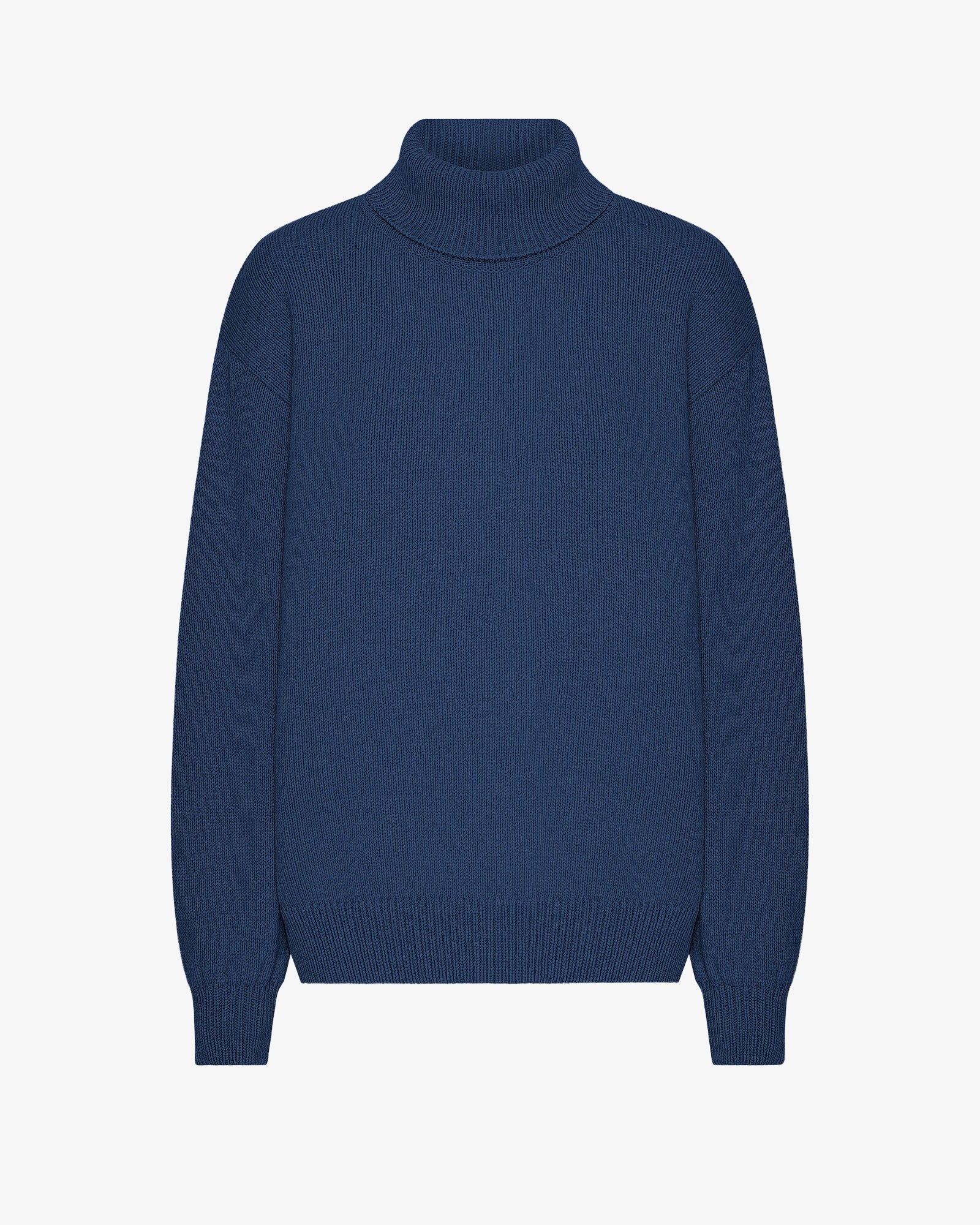Merino Wool Turtleneck - Marine Blue – Colorful Standard