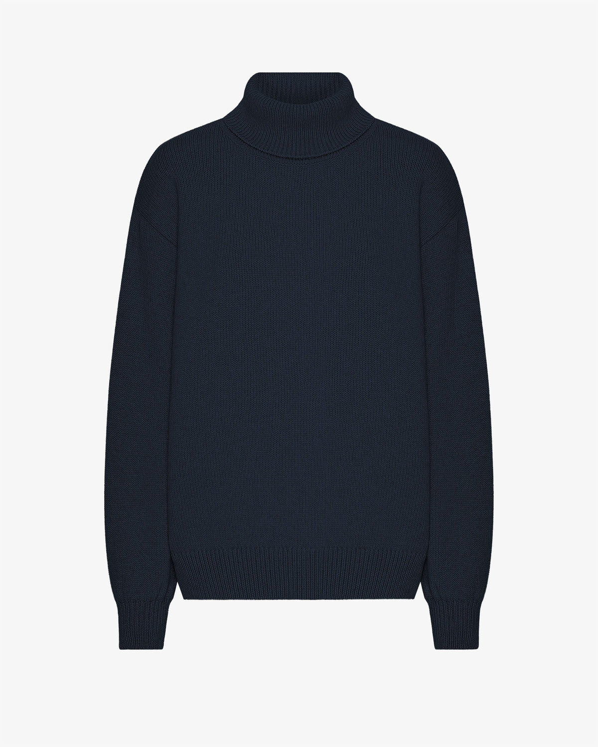 Merino Wool Turtleneck - Navy Blue – Colorful Standard