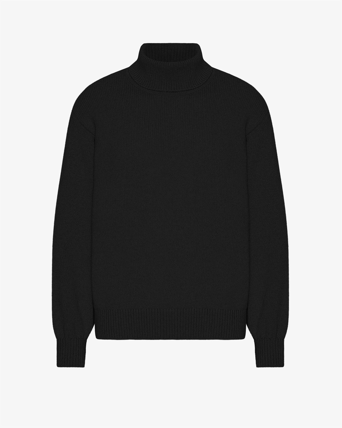 Merino Wool Turtleneck - Deep Black – Colorful Standard