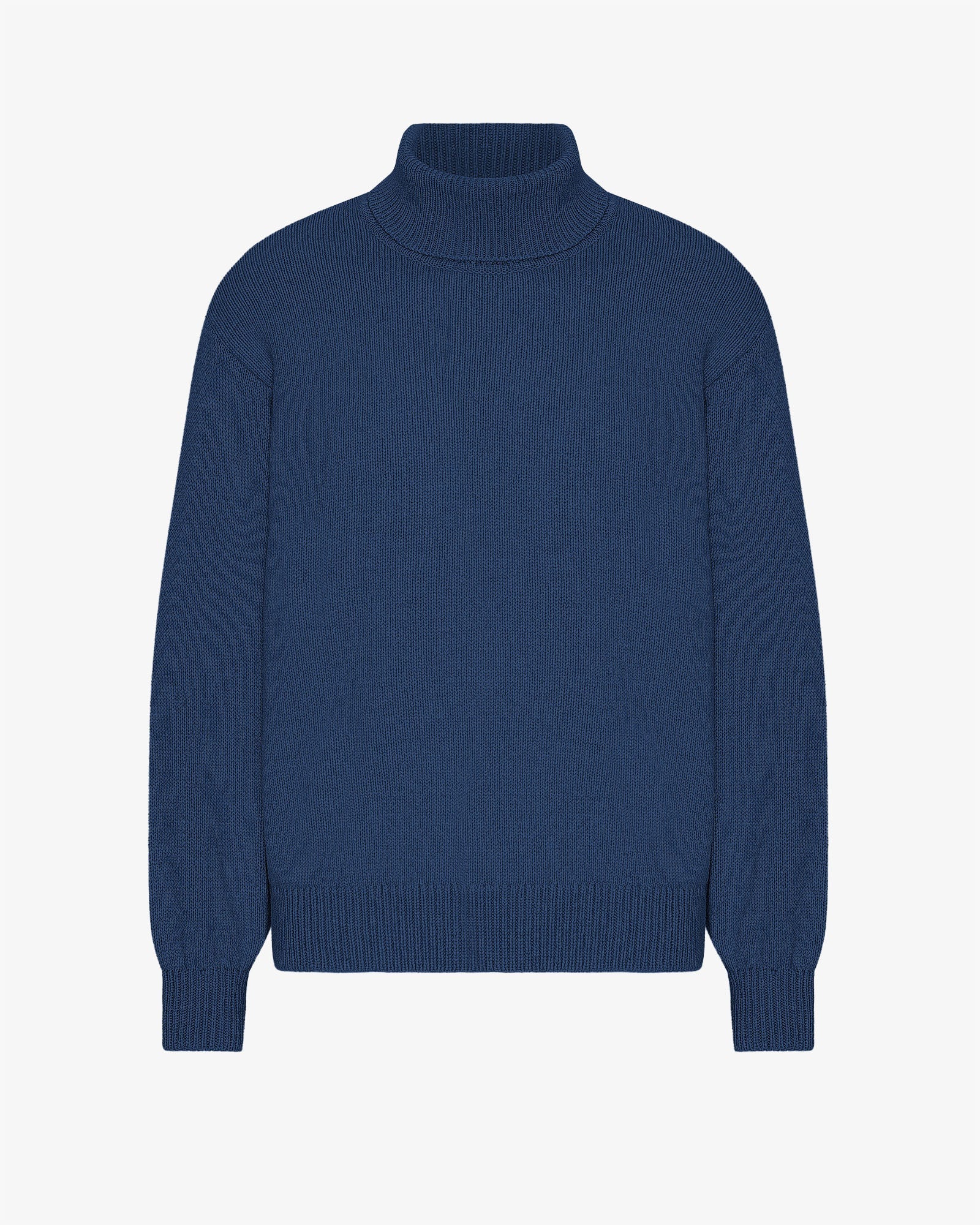 Merino Wool Turtleneck - Marine Blue – Colorful Standard