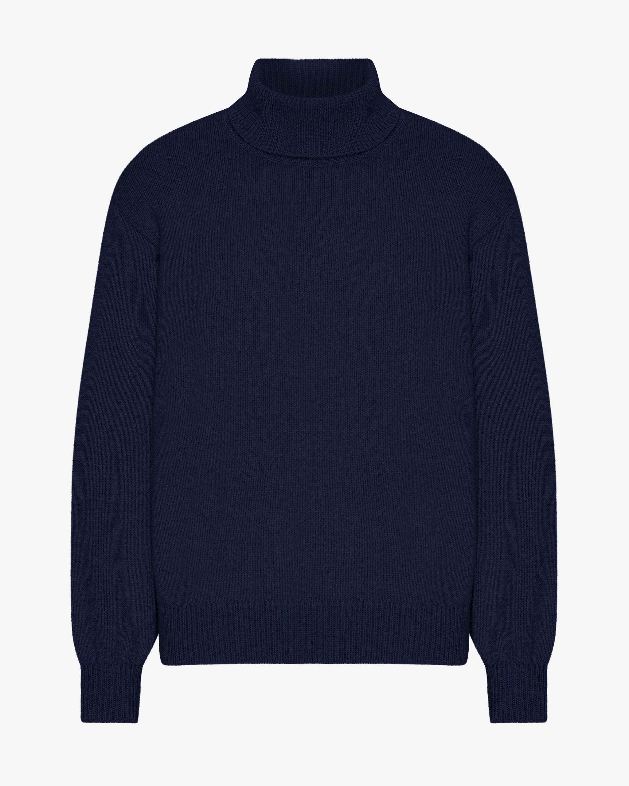 Merino Wool Turtleneck - Marine Blue – Colorful Standard