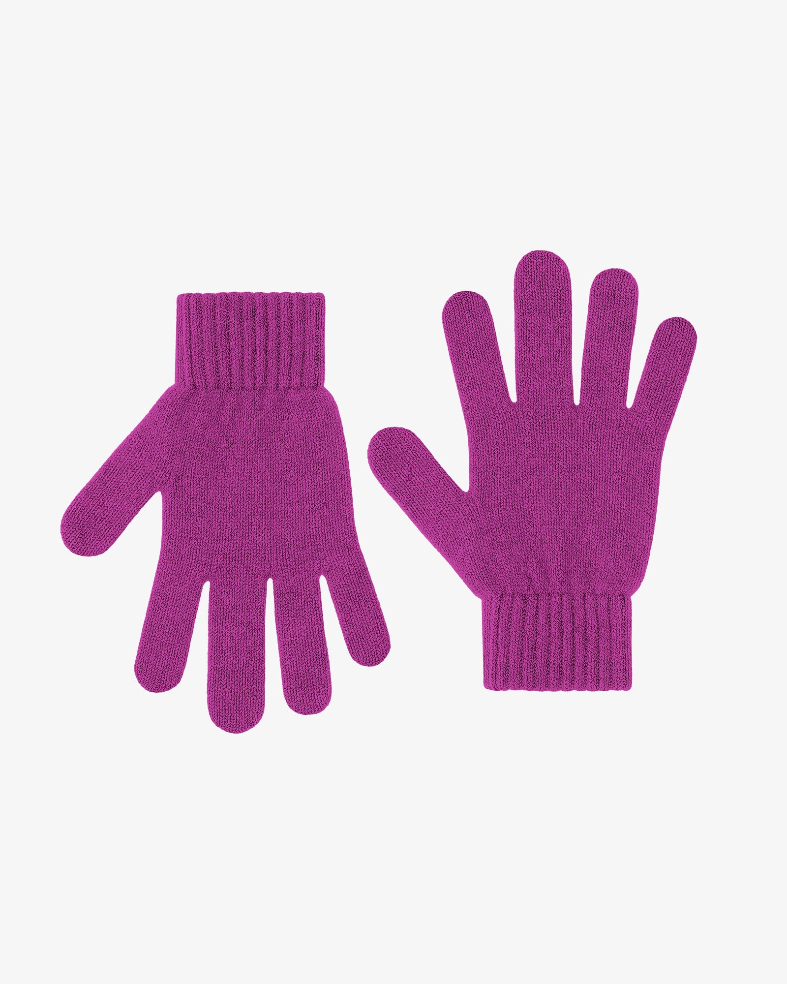 Merino Wool Gloves - Magenta Blaze – Colorful Standard