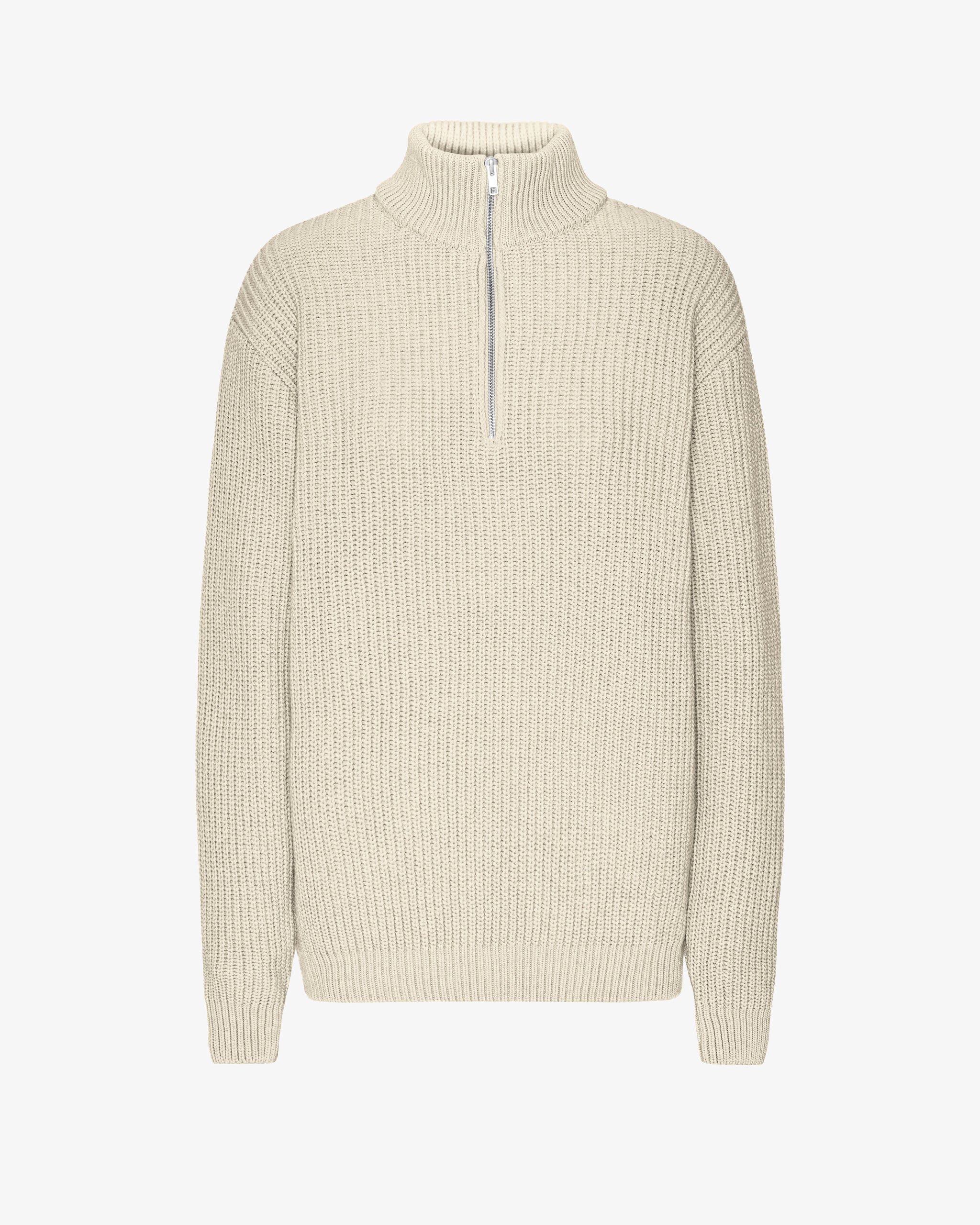 Merino Quarter Zip - Ivory White – Colorful Standard