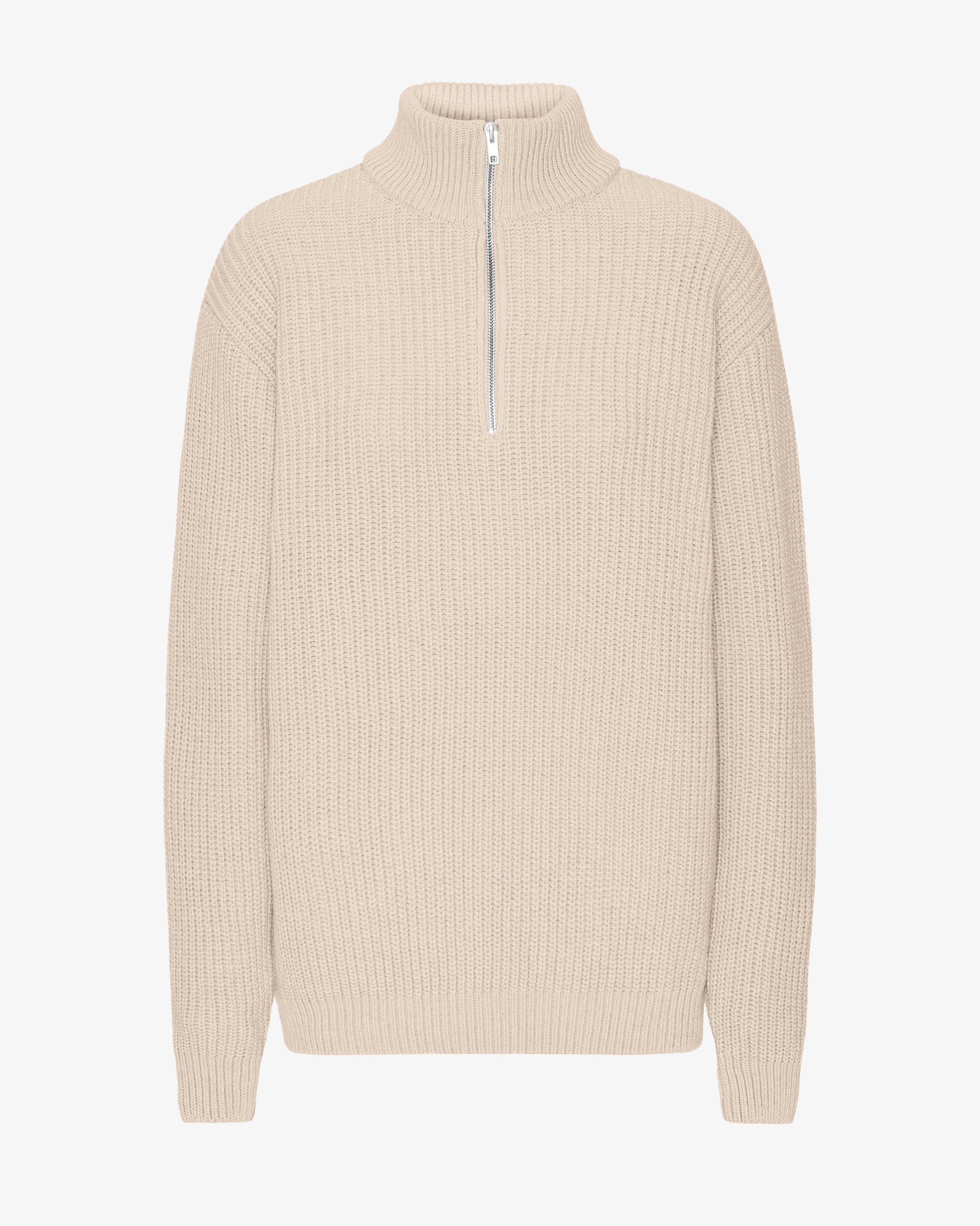 Merino Quarter Zip - Ivory White – Colorful Standard