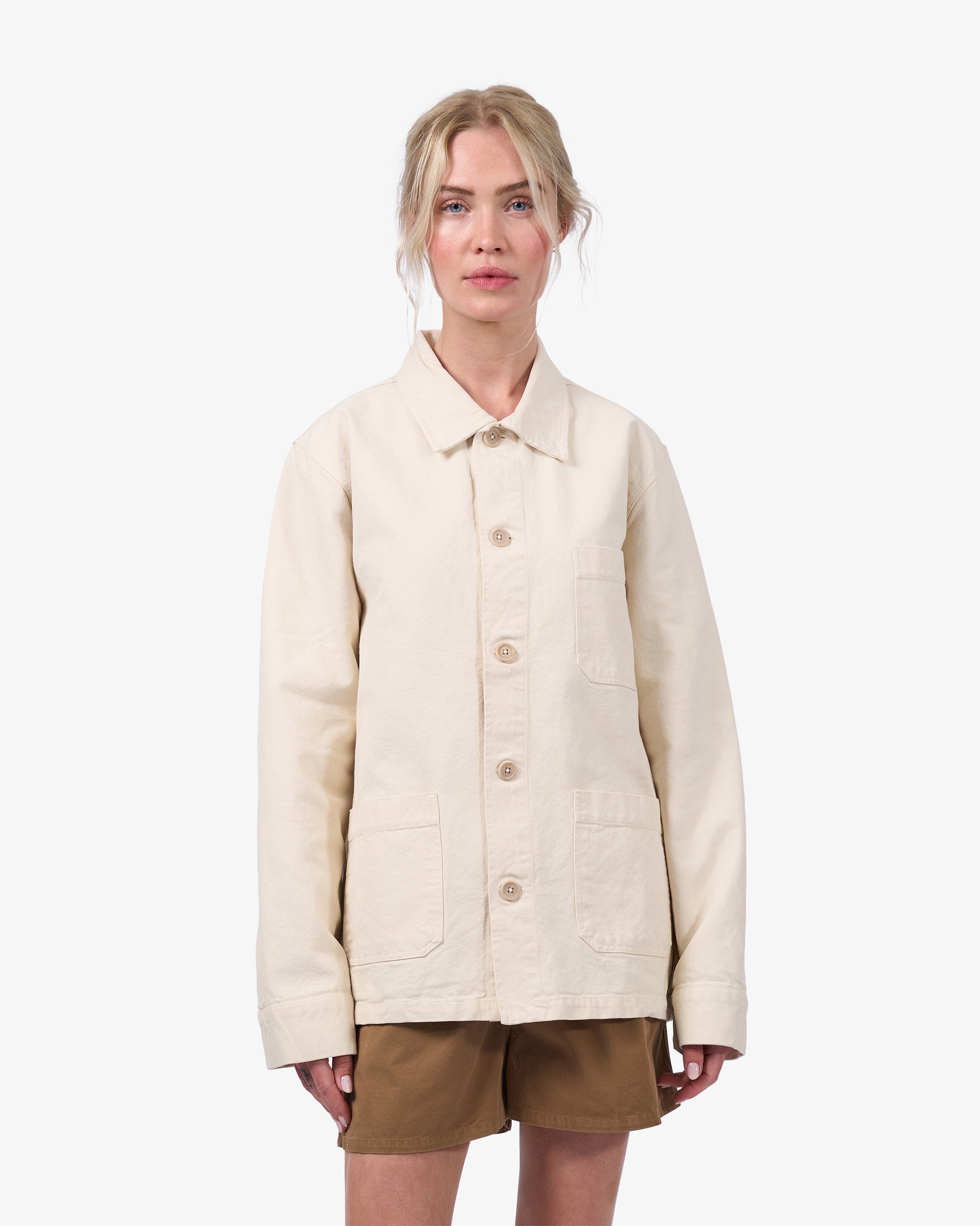 Organic Workwear Jacket - Soft Lavender – Colorful Standard