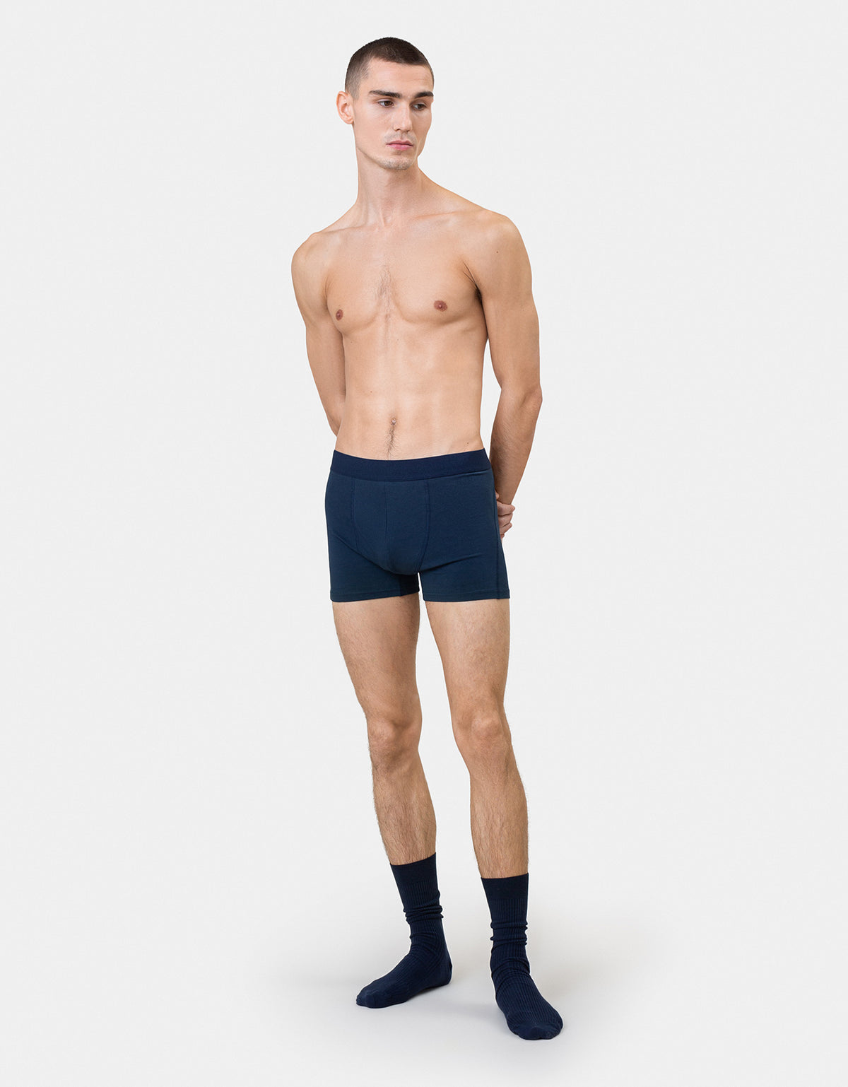 Classic Organic Boxer Briefs - Navy Blue – Colorful Standard
