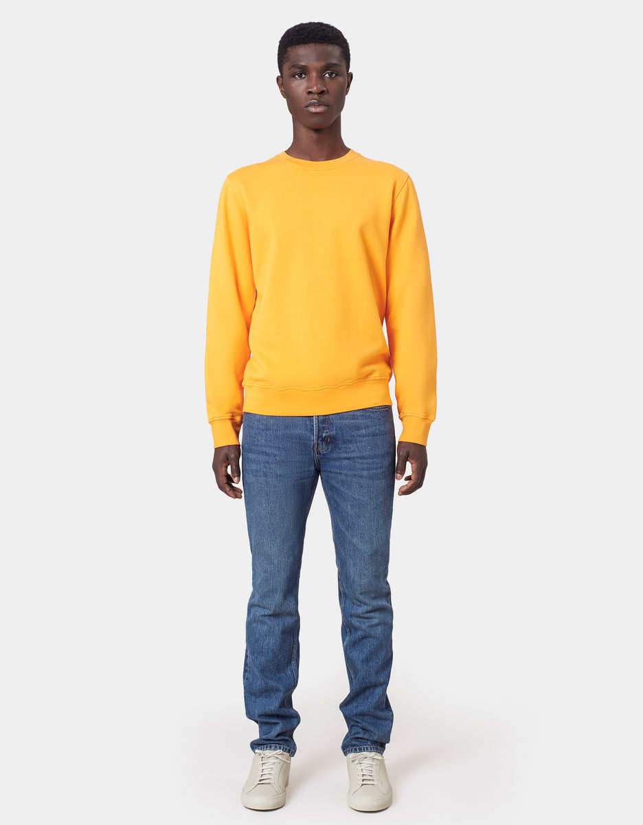 Classic Organic Crew - Deep Black – Colorful Standard