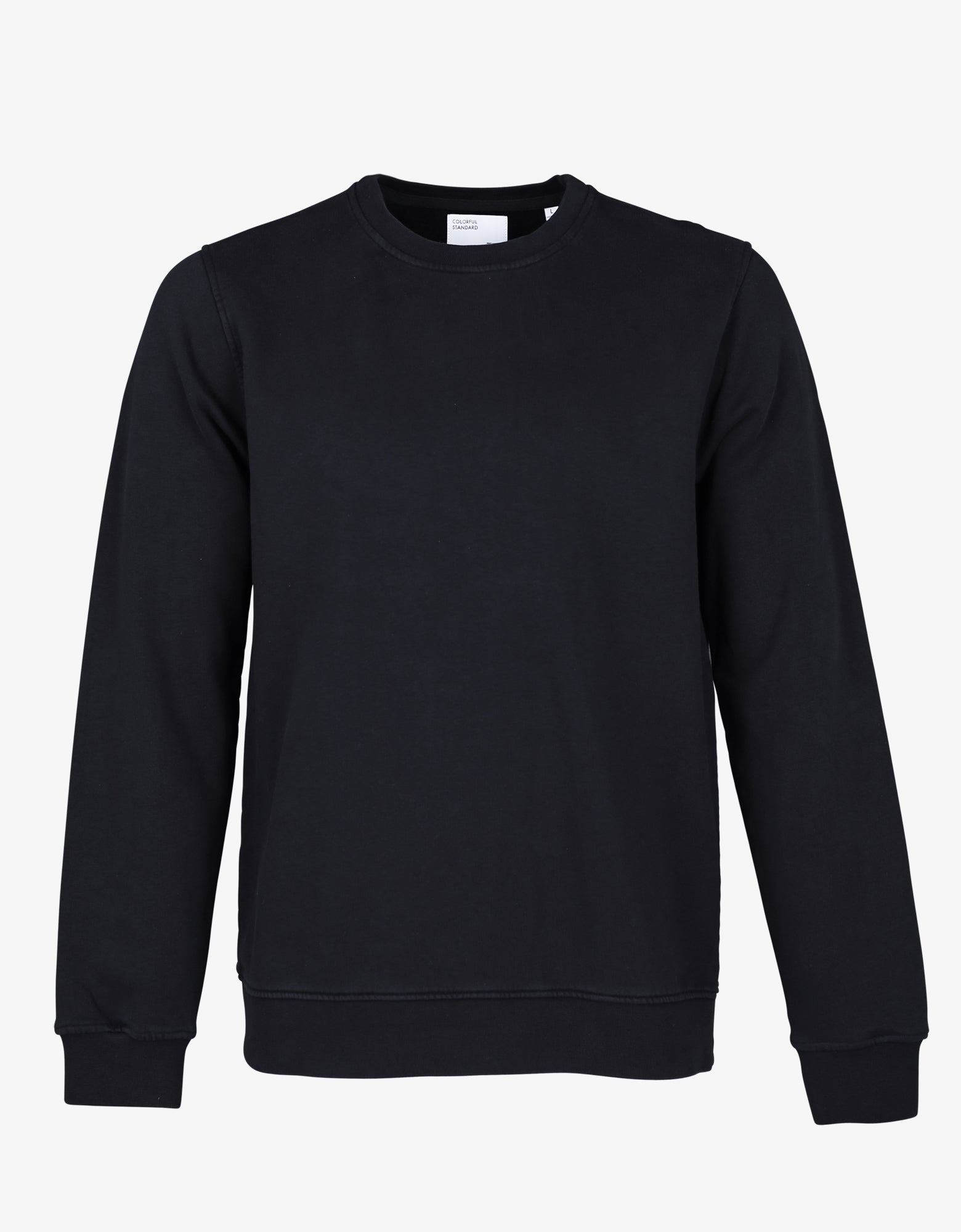 Classic Organic Crew - Deep Black – Colorful Standard