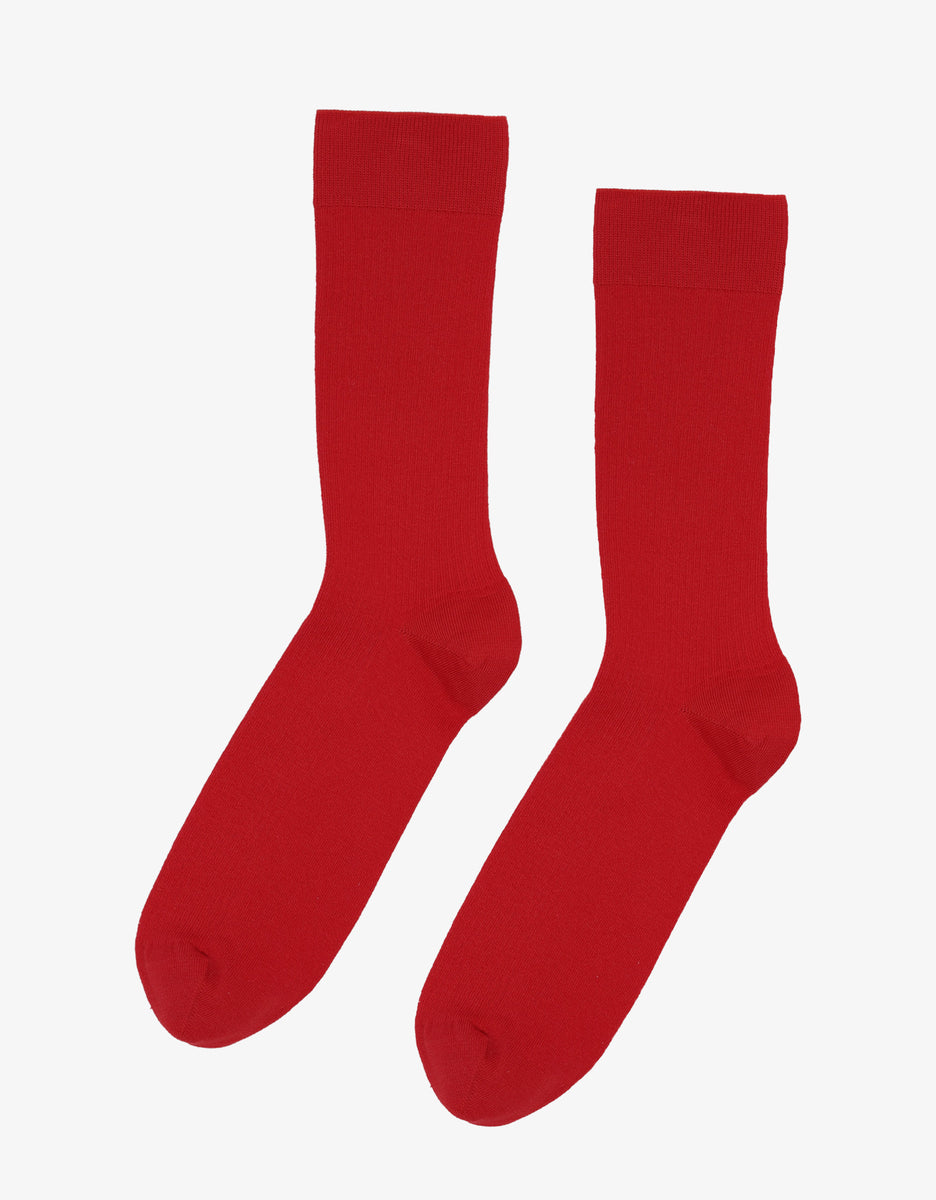 Classic Organic Sock - Scarlet Red – Colorful Standard