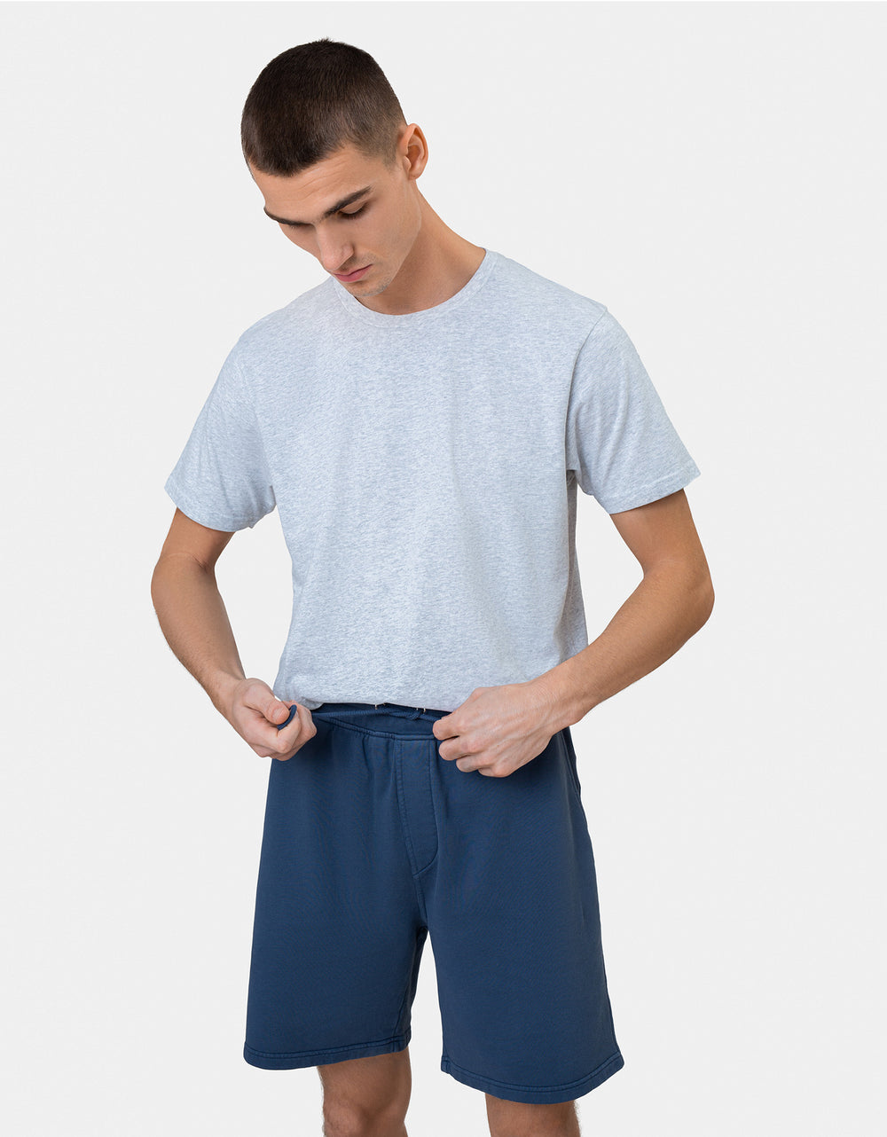 Classic Organic Sweatshorts - Steel Blue – Colorful Standard
