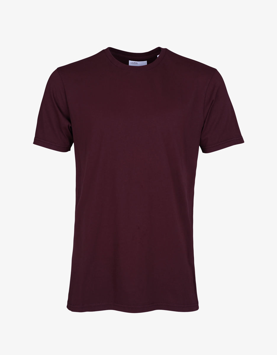 Classic Organic Tee - Oxblood Red – Colorful Standard