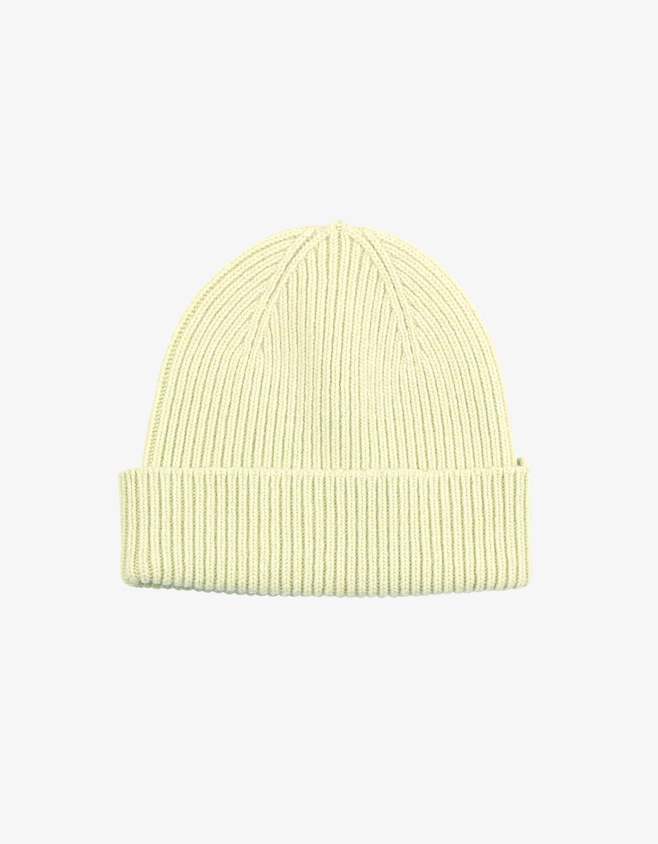 Merino Wool Beanie - Soft Yellow – Colorful Standard