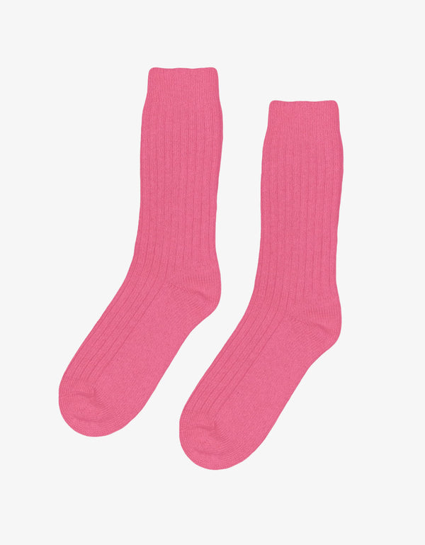 Merino Wool Blend Sock - Bubblegum Pink – Colorful Standard