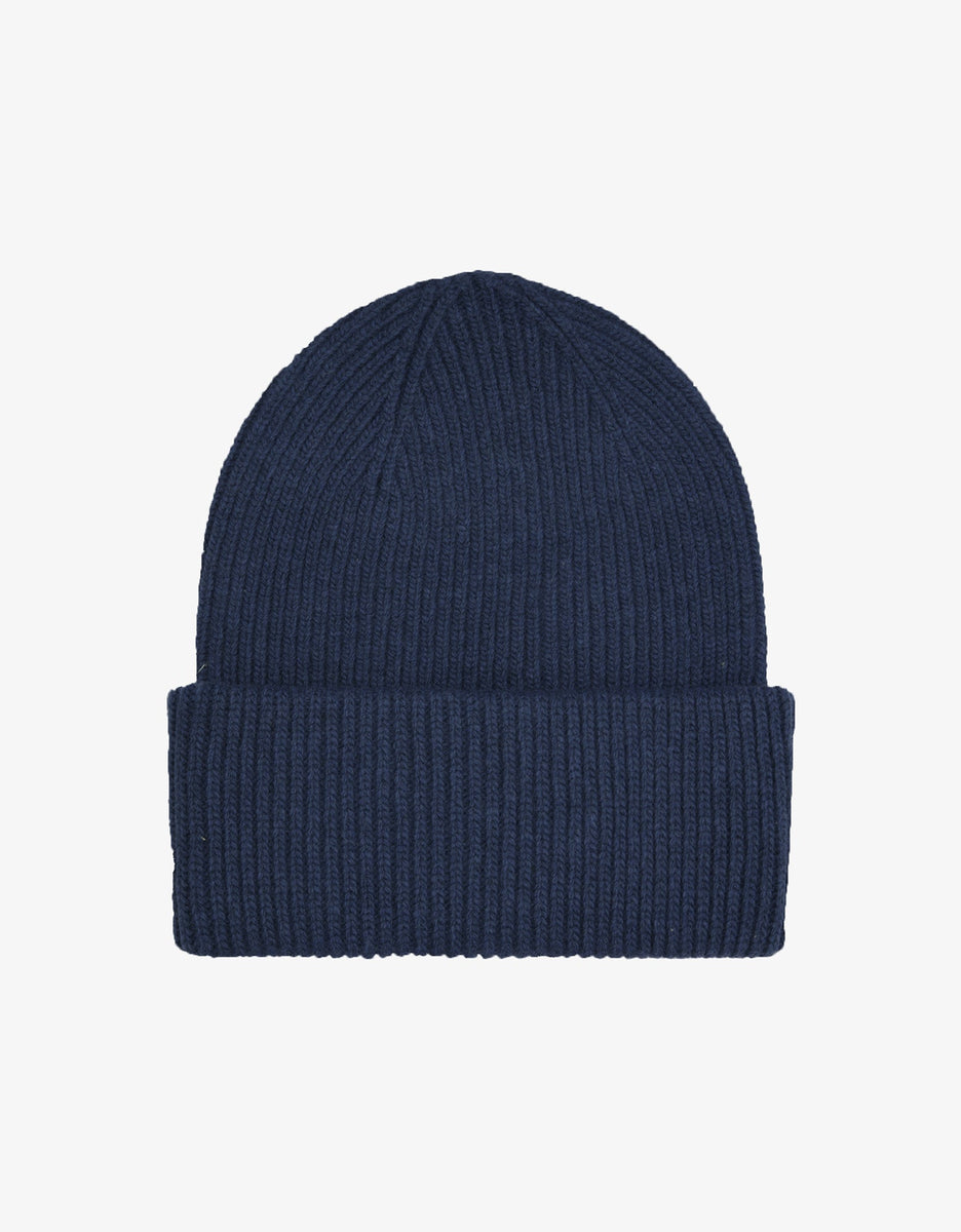 Merino Wool Hat - Navy Blue – Colorful Standard