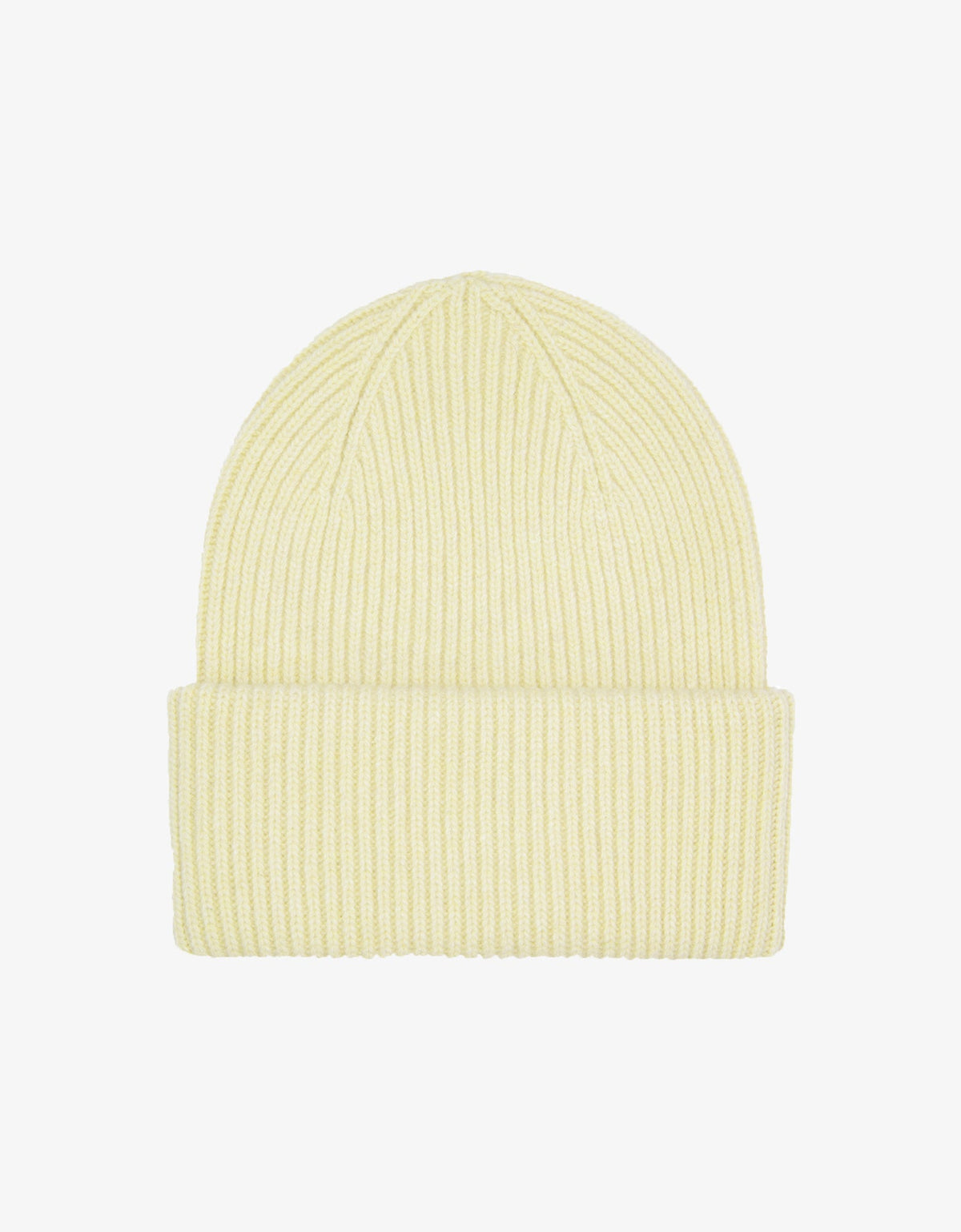 Merino Wool Hat - Soft Yellow – Colorful Standard