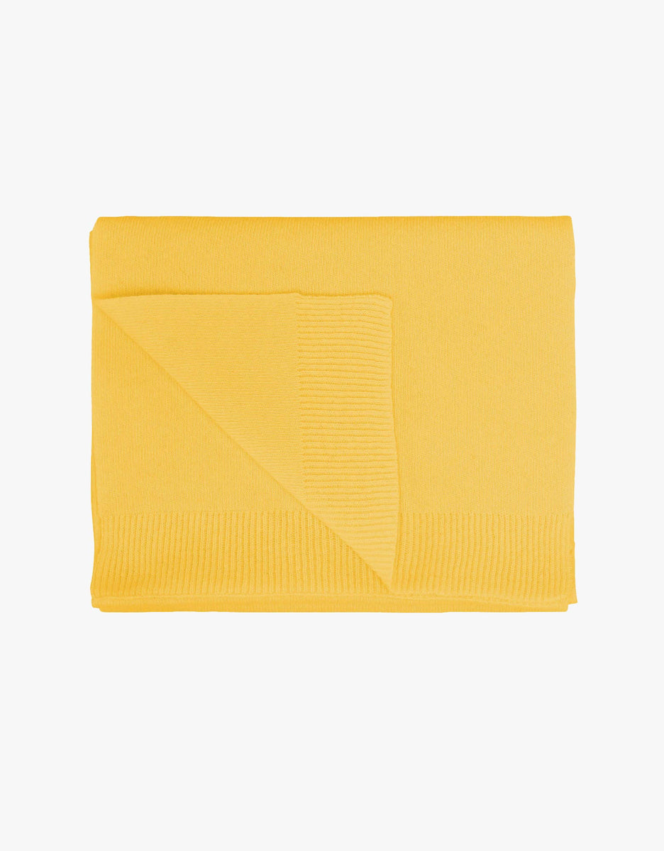 Merino Wool Scarf - Lemon Yellow – Colorful Standard