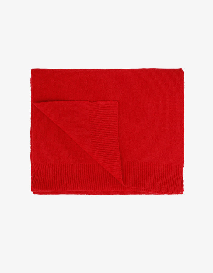 Merino Wool Scarf - Scarlet Red – Colorful Standard