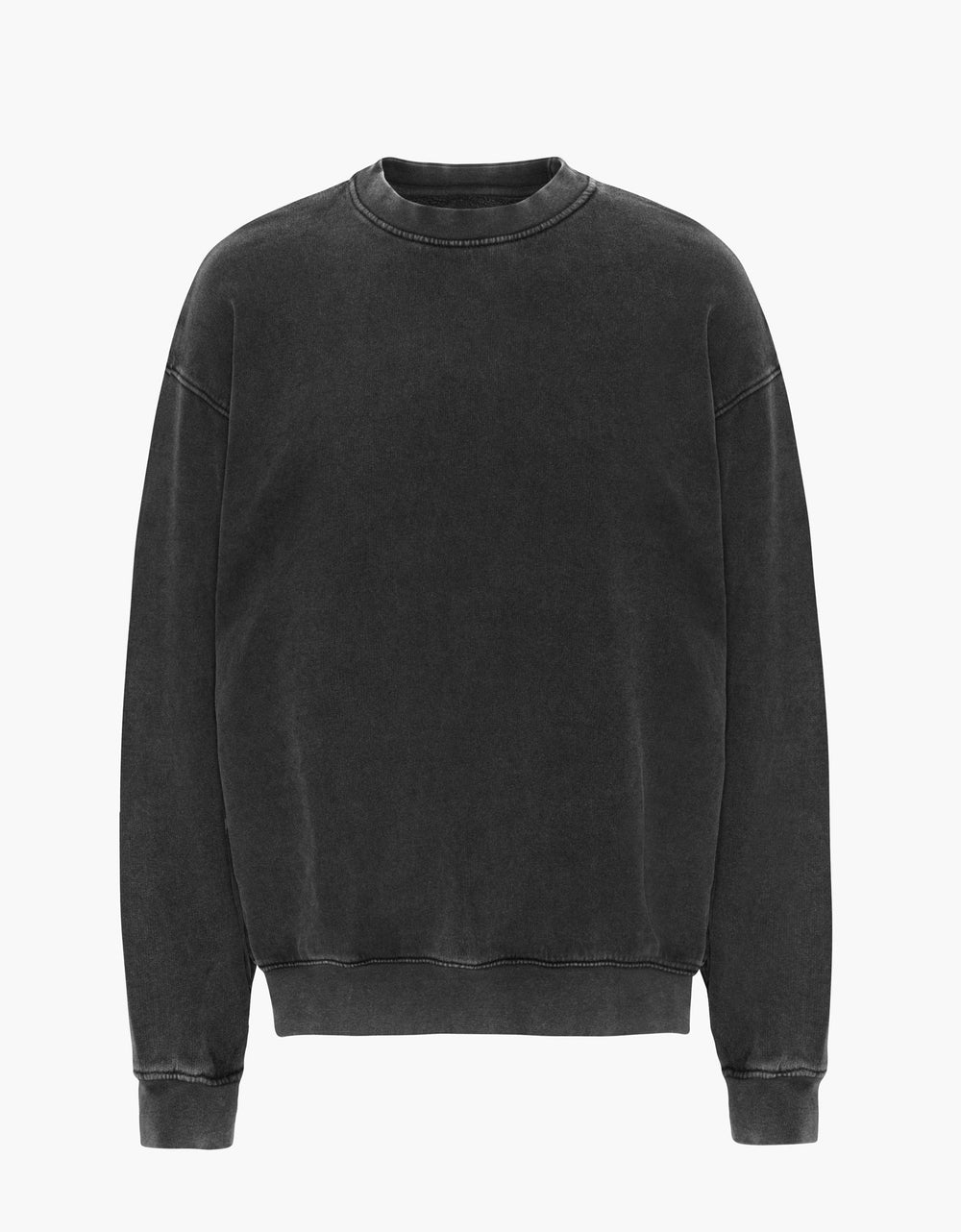 Organic Oversized Crew - Faded Black – Colorful Standard
