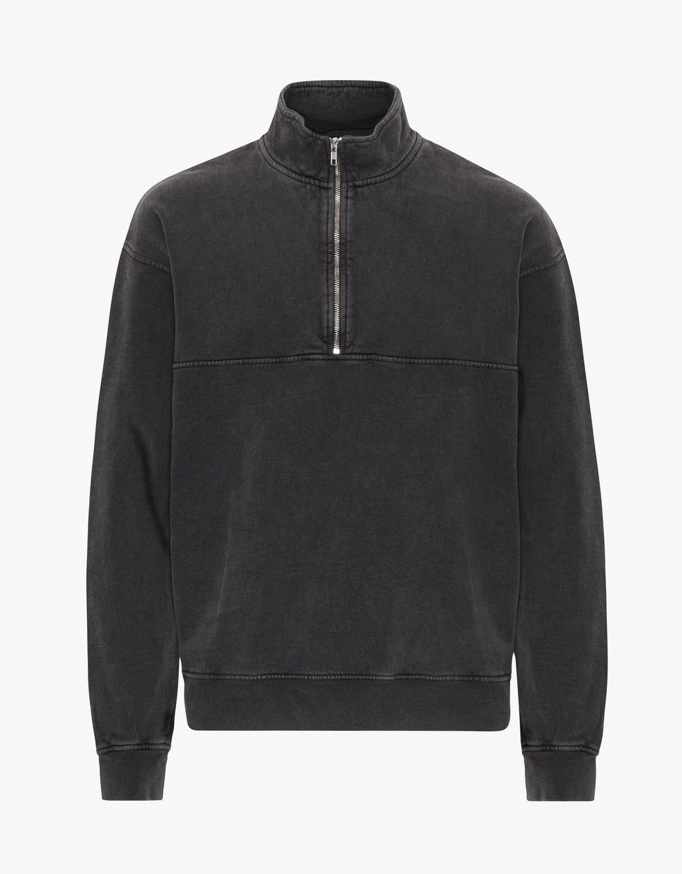 Organic Quarter Zip - Faded Black – Colorful Standard