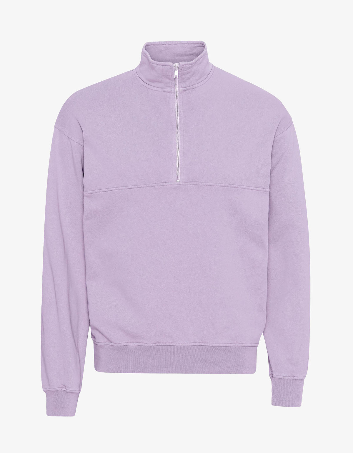 Organic Quarter Zip - Soft Lavender – Colorful Standard