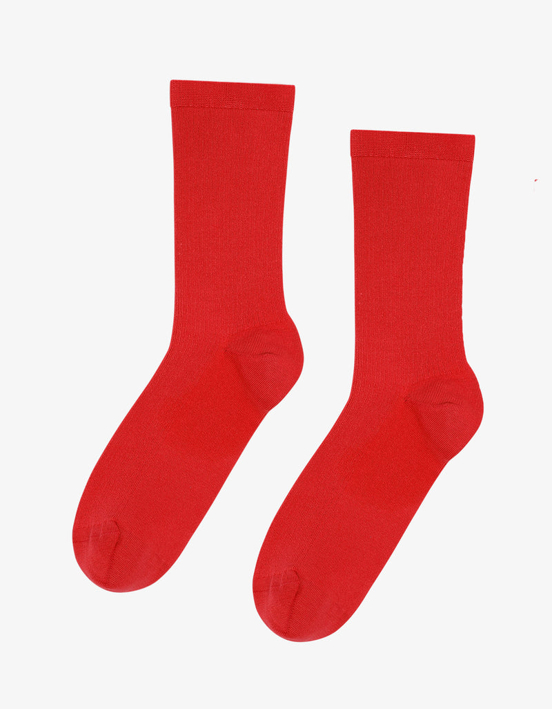 Women Classic Organic Sock - Scarlet Red – Colorful Standard
