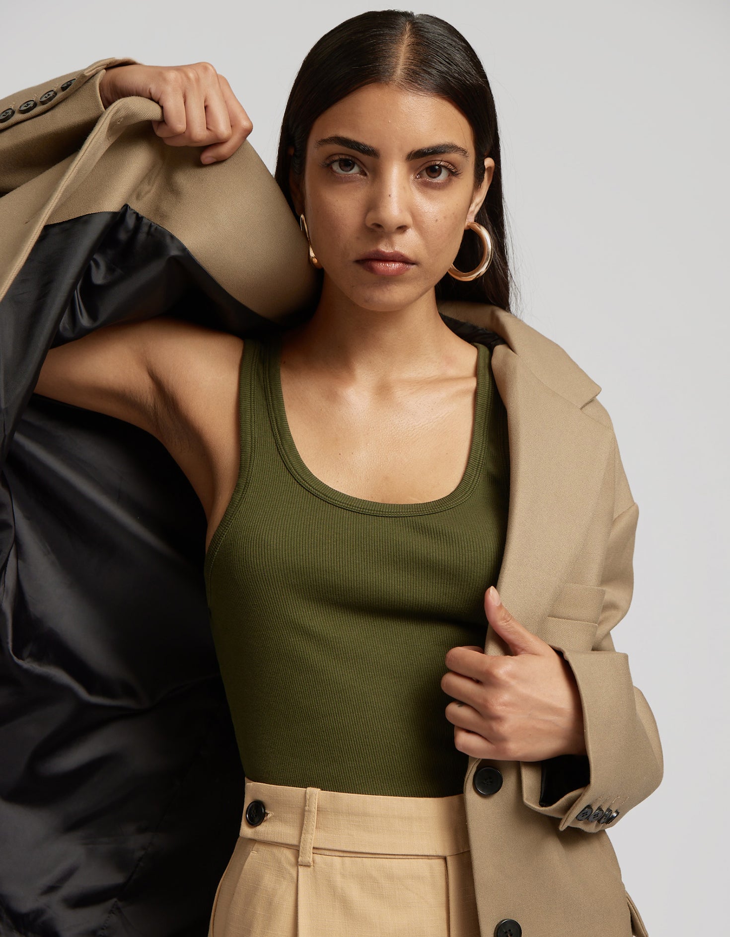 Women Organic Rib Tank Top - Soft Yellow – Colorful Standard