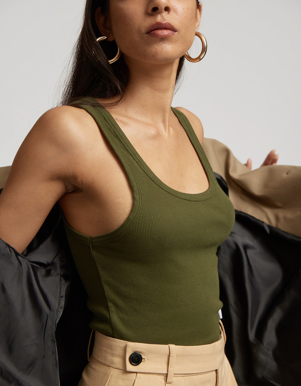 Women Organic Rib Tank Top - Soft Yellow – Colorful Standard